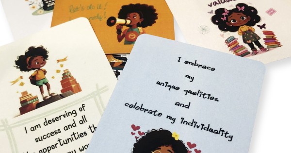 Sweet Talk Empowering Affirmation Cards for Girls | Sweet Honey Child