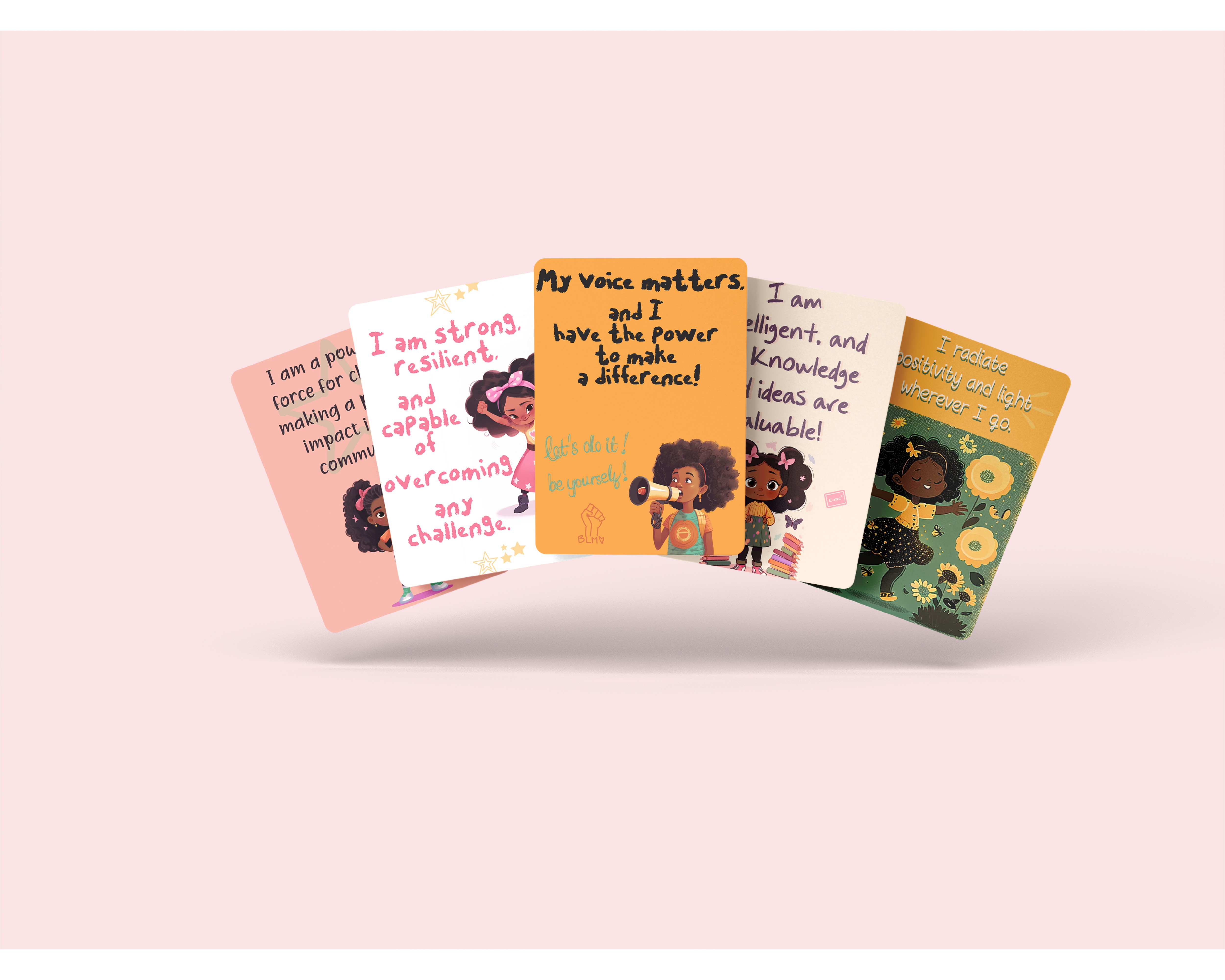 Sweet Talk Empowering Affirmation Cards for Girls | Sweet Honey Child